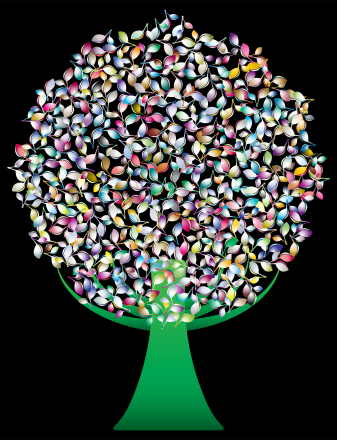 Colorful Tree Clip Art Image - ClipSafari