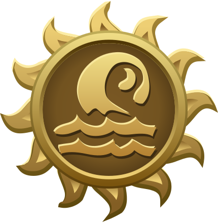 Sun and moon emblem Clip Art Image - ClipSafari