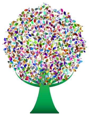 Colorful Tree Clip Art Image - ClipSafari