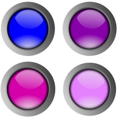 Four Colorful Buttons Clip Art Image - ClipSafari