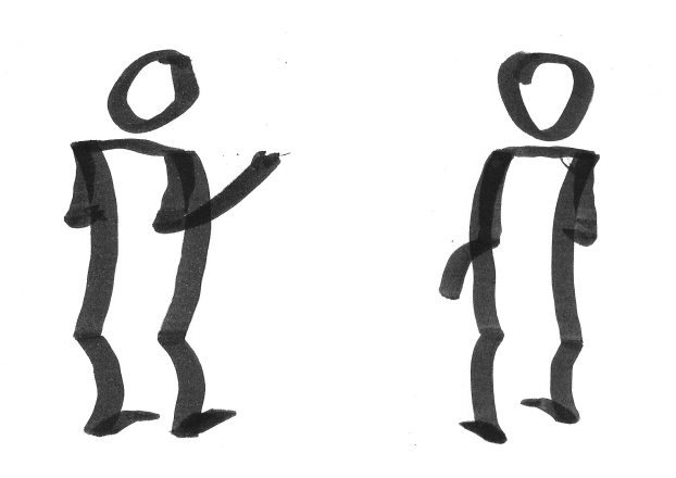 Two Figures Clip Art Image - ClipSafari