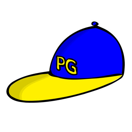 PG Baseball Cap Clip Art Image - ClipSafari