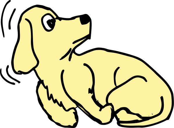 Scared Dog Clip Art Image - ClipSafari