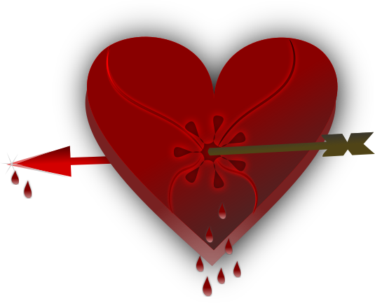 Broken Heart Clip Art Image - ClipSafari