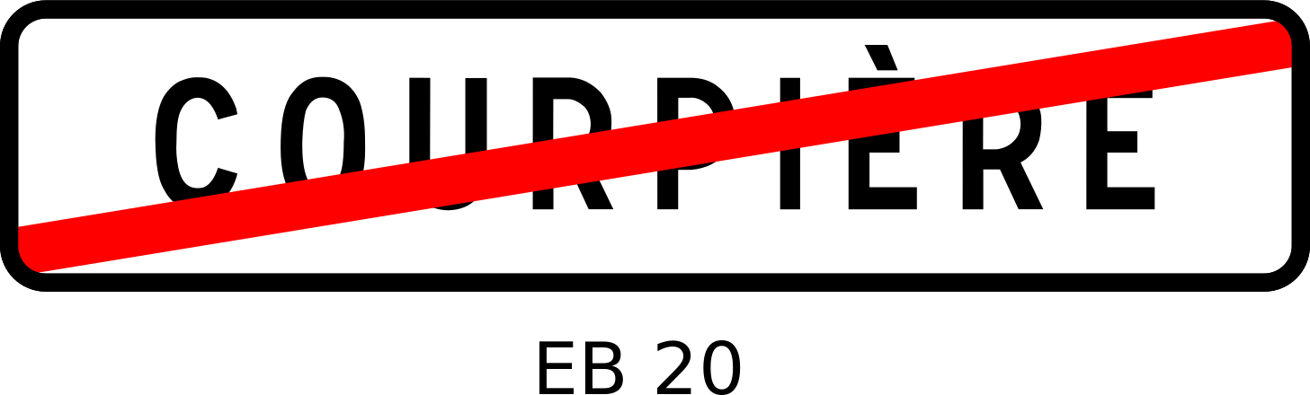 Street sign with red border Clip Art Image - ClipSafari