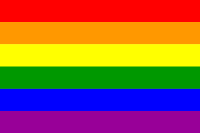 Rainbow Flag Clip Art Image - ClipSafari