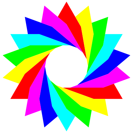 Rainbow Triangle Clip Art Image - ClipSafari