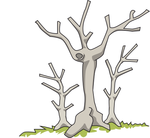 Withered Tree Clip Art Image - ClipSafari
