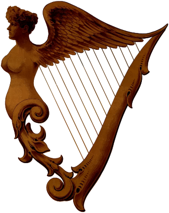 Angel Harp Clip Art Image - ClipSafari