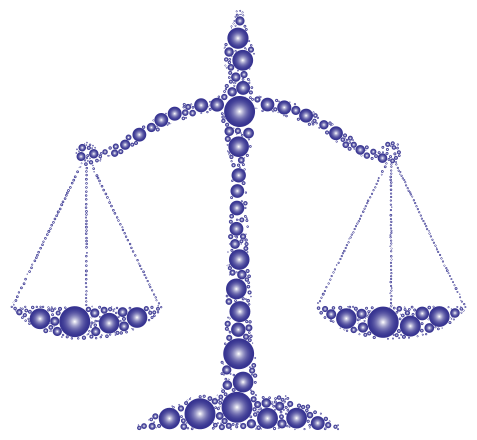 Prismatic Justice Scales Circles Clip Art Image - ClipSafari