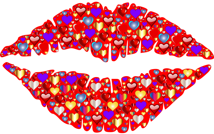 Heart Lips Clip Art Image - ClipSafari