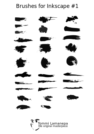 Brushes for Inkscape Clip Art Image - ClipSafari