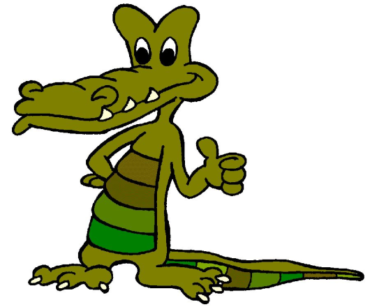 Alligator thumbs up Clip Art Image - ClipSafari