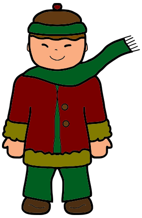Winter Boy Clip Art Image - ClipSafari