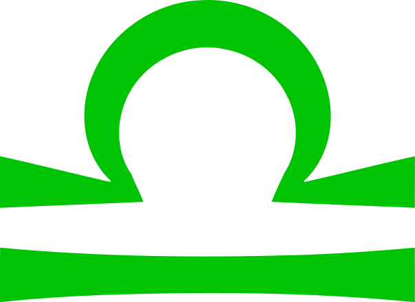 Green Libra Symbol Clip Art Image - ClipSafari