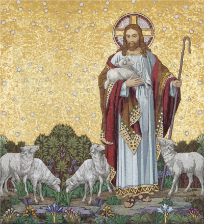 Jesus With Goats Clip Art Image - ClipSafari