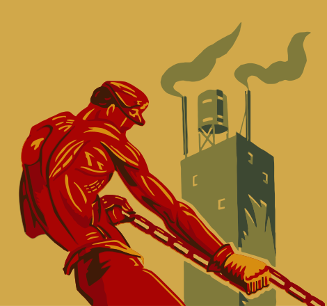 Red Worker Clip Art Image - ClipSafari