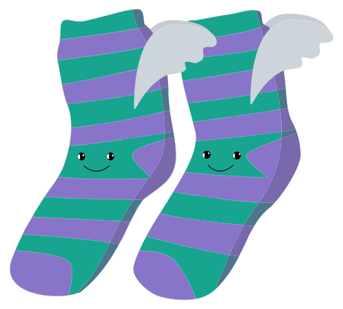 Happy Socks Clip Art Image - ClipSafari