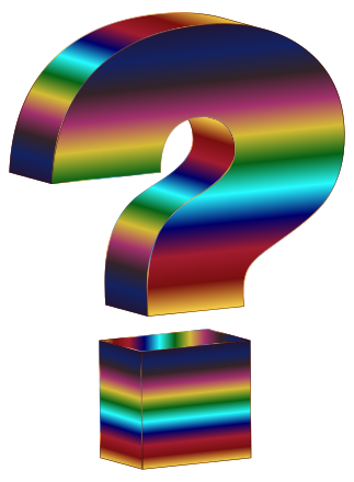 Rainbow Question Mark Clip Art Image - ClipSafari