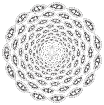 Spiral Pattern Clip Art Image - ClipSafari