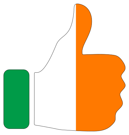 Thumbs Up Ireland Clip Art Image - ClipSafari