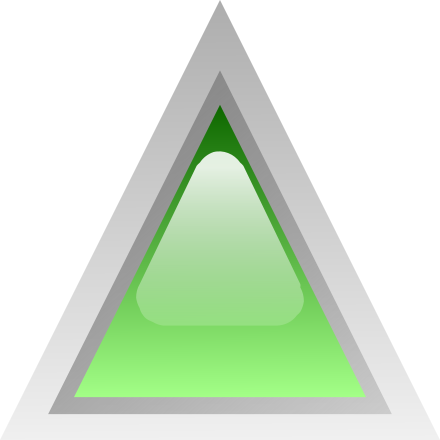 Green Triangle Clip Art Image - ClipSafari