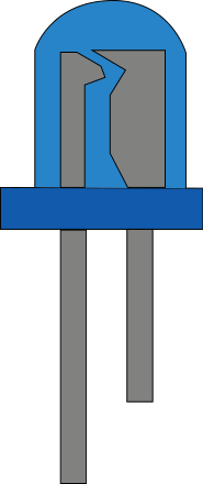 Blue LED Clip Art Image - ClipSafari