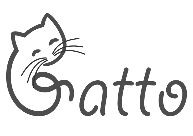 Stylized Gatto Text Clip Art Image - ClipSafari