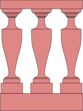 Pink Columns Clip Art Image - ClipSafari