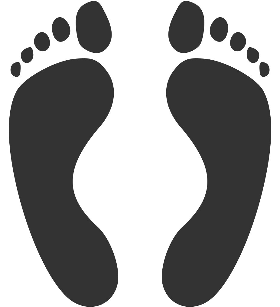 Feet Prints Clip Art Image ClipSafari
