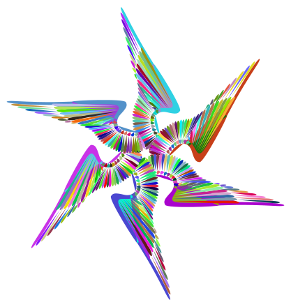 Colorful Star Design Clip Art Image - ClipSafari