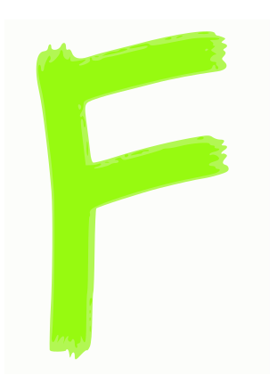 Yellow F Clip Art Image - ClipSafari