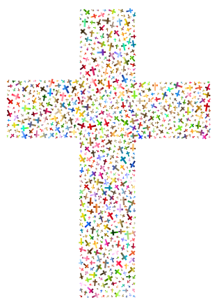 Cross Fractal Clip Art Image - ClipSafari