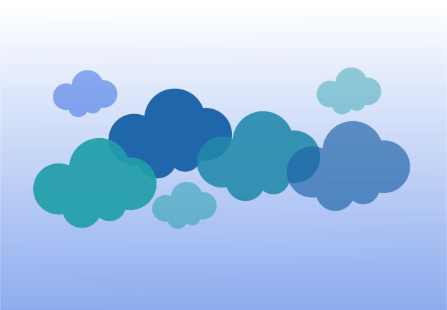 Blue Clouds In Sky Clip Art Image - ClipSafari