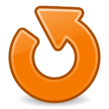 Orange Arrow Button Clip Art Image - ClipSafari