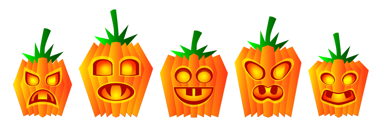 Halloween Pumpkins Clip Art Image - ClipSafari
