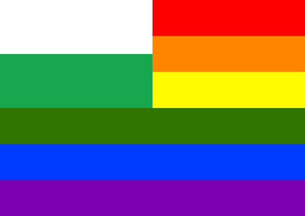 Rainbow Flag Clip Art Image - ClipSafari