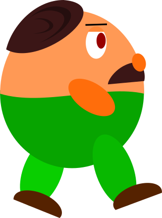 Round Man Clip Art Image - ClipSafari