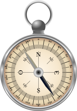 Pocket Compass Clip Art Image - ClipSafari