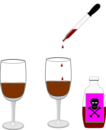 Blood in Glasses Clip Art Image - ClipSafari