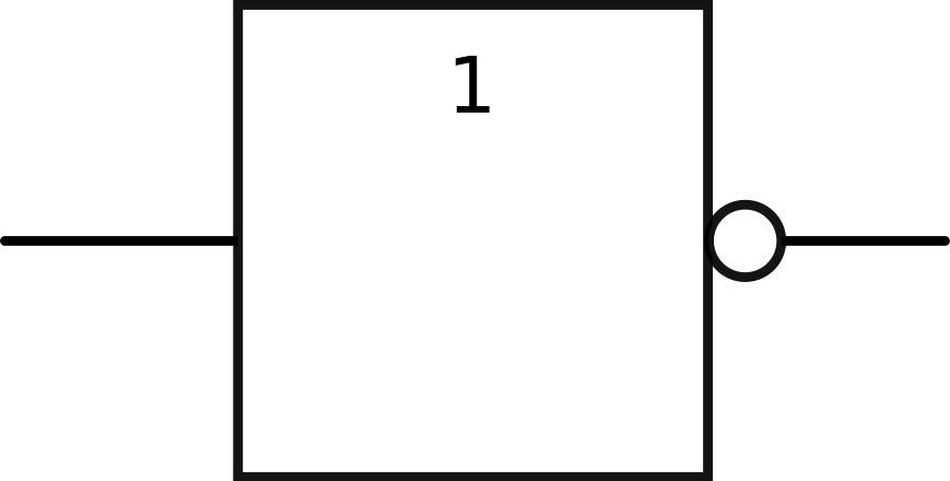 IEC Logic Gates: Inverter Clip Art Image - ClipSafari