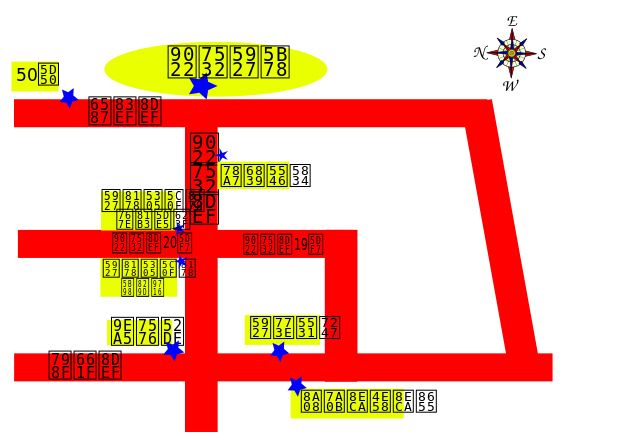 Map of the area Clip Art Image - ClipSafari
