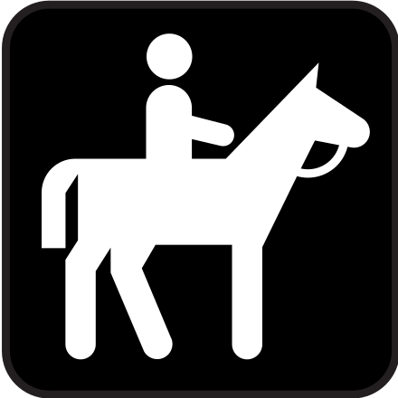 Horse Riding Symbol Clip Art Image - ClipSafari